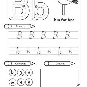 Kids Digital Products Alphabet Tracing Printables All 26 Letters Trace ...