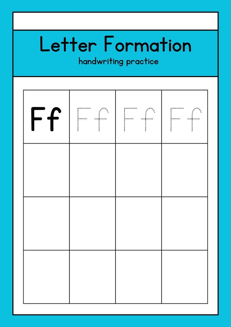 Kids Digital Products | Alphabet Tracing Printables | 4 Alphabet ...