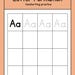 Kids Digital Products | Alphabet Tracing Printables | 4 Alphabet ...