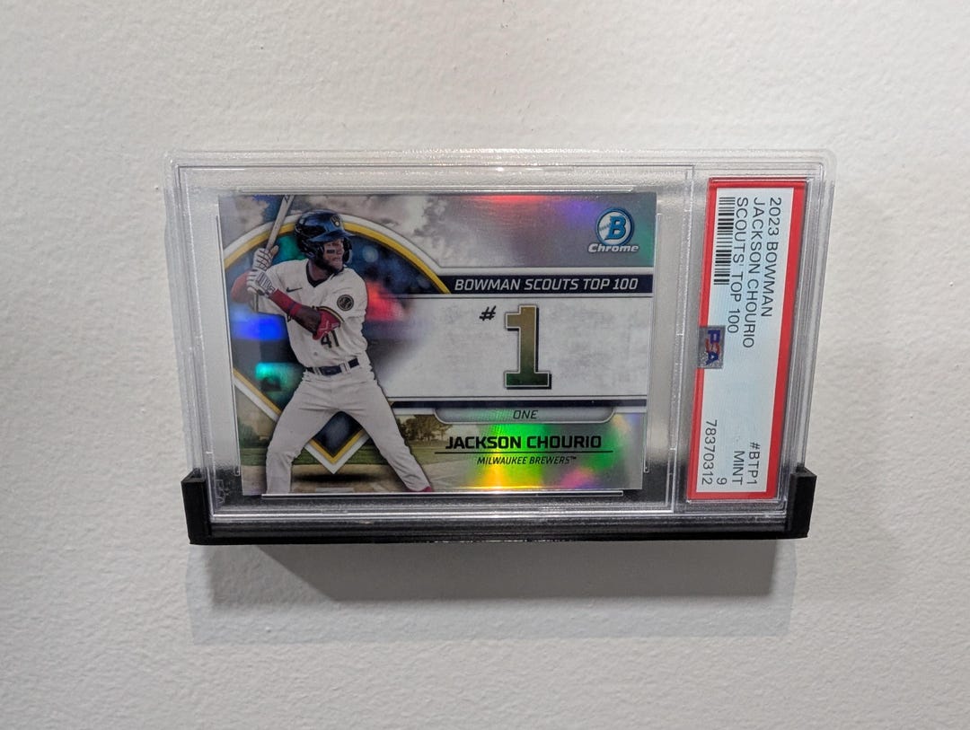 Horizontal Graded Card Wall Display - Fits PSA Graded Cards - Etsy