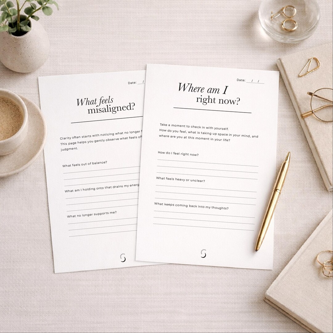 7-day Clarity Reset Printable | Calm Reset Worksheet | Mental Clarity ...