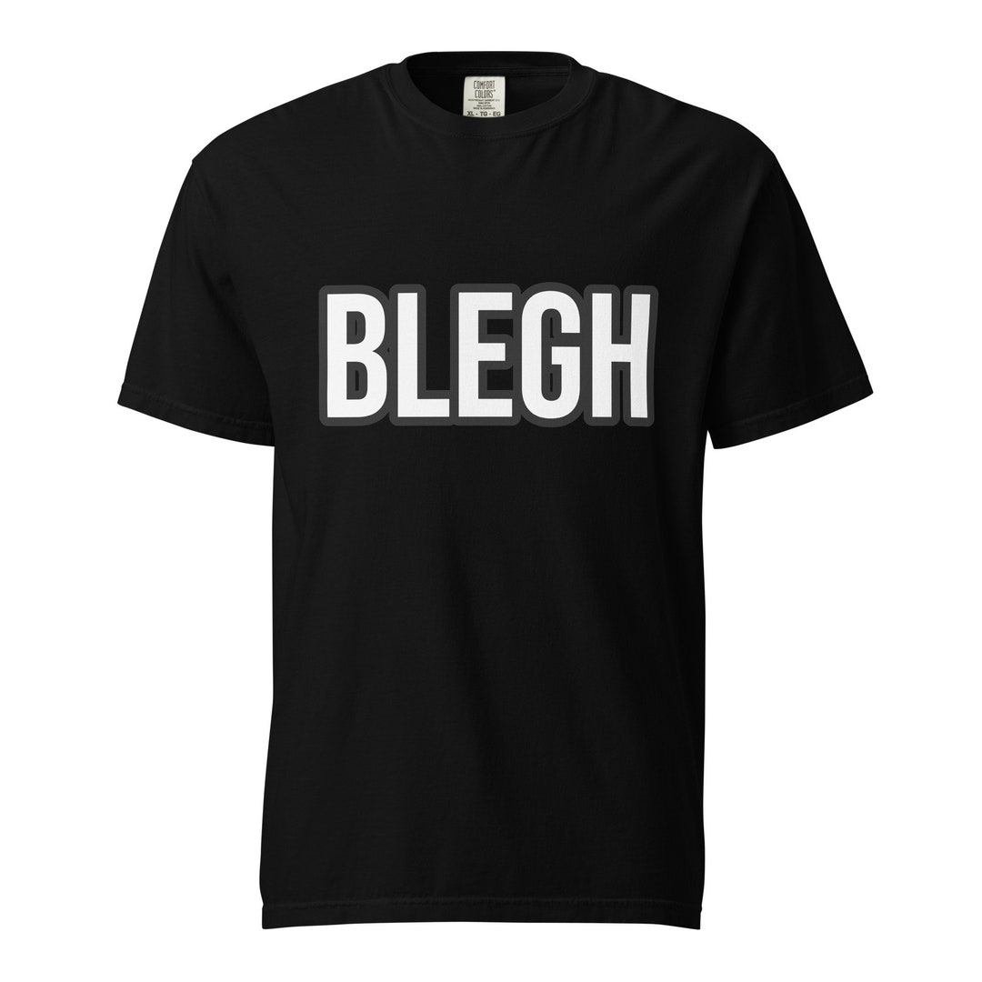 BLEGH Metal Show Band Tee Shirt - Etsy