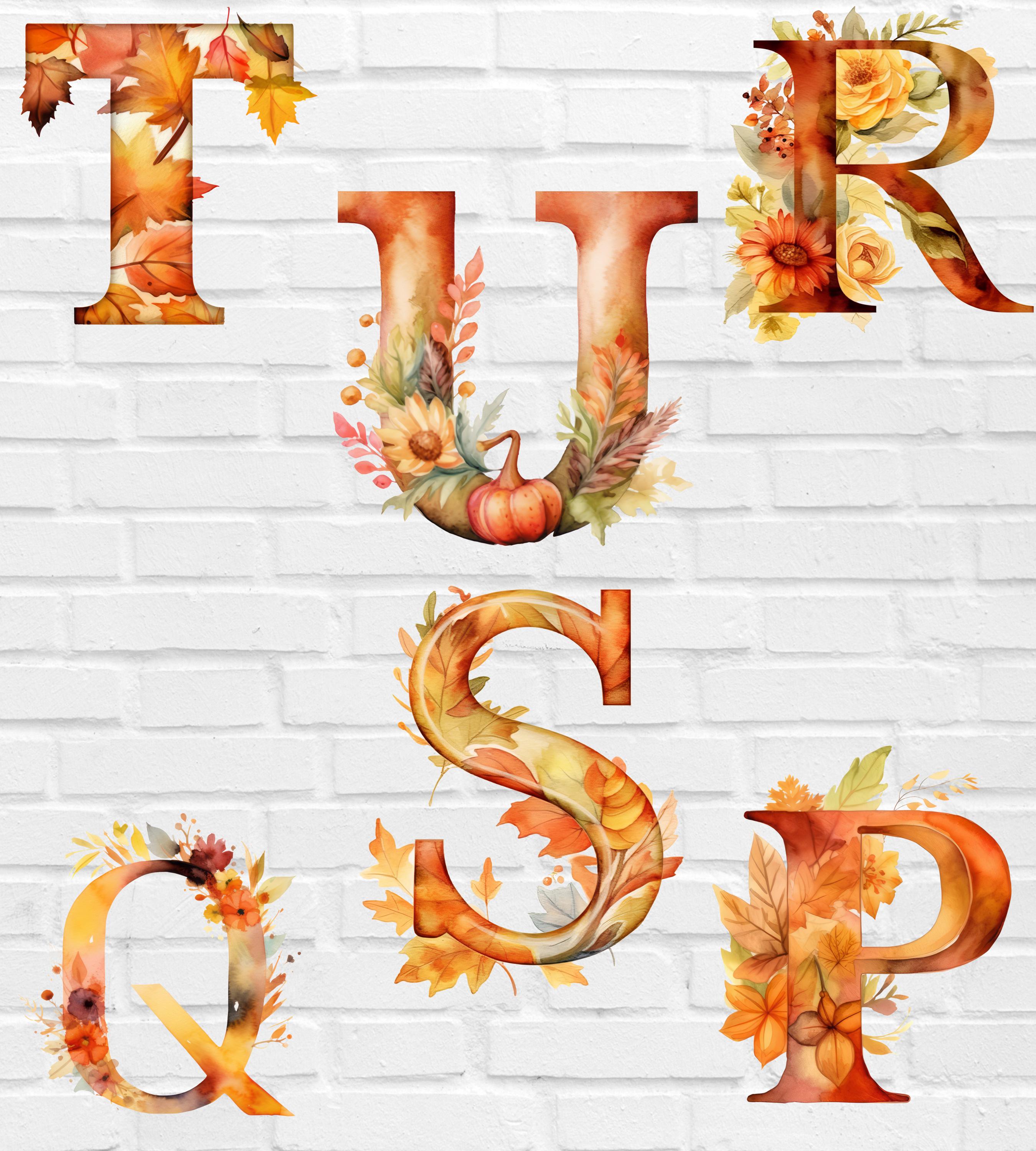 Watercolor Alphabet Clipart Bundle- Commercial Use- Instant Download - Etsy