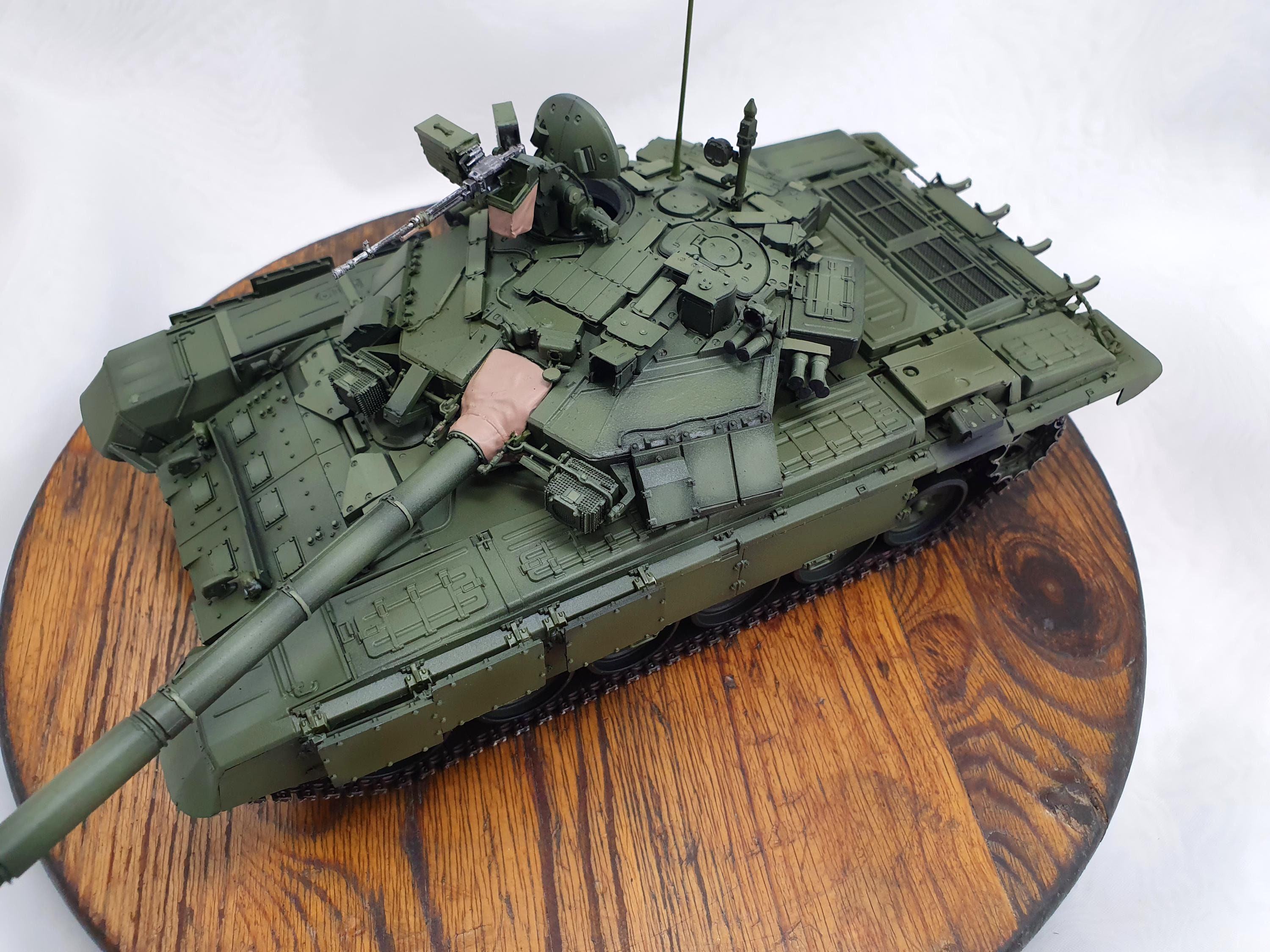 Russian T-90 MBT 1:35 Scale Model - Etsy