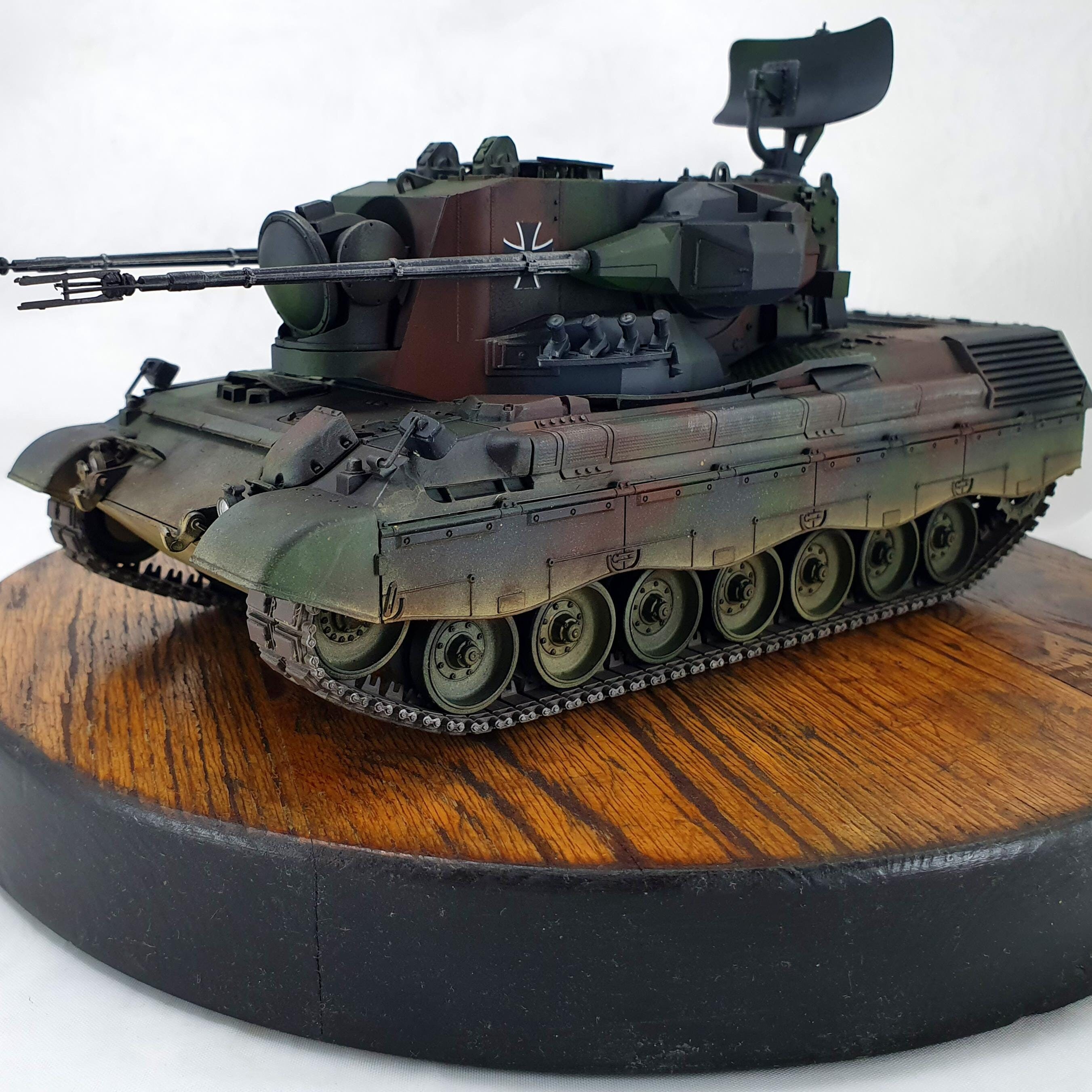 German Gepard 1:35 Scale Model With Diorama Base - Etsy