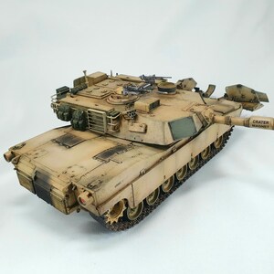 M1A2 Abrahms "crater Magnet" 1:35 Scale Model Diorama - Etsy