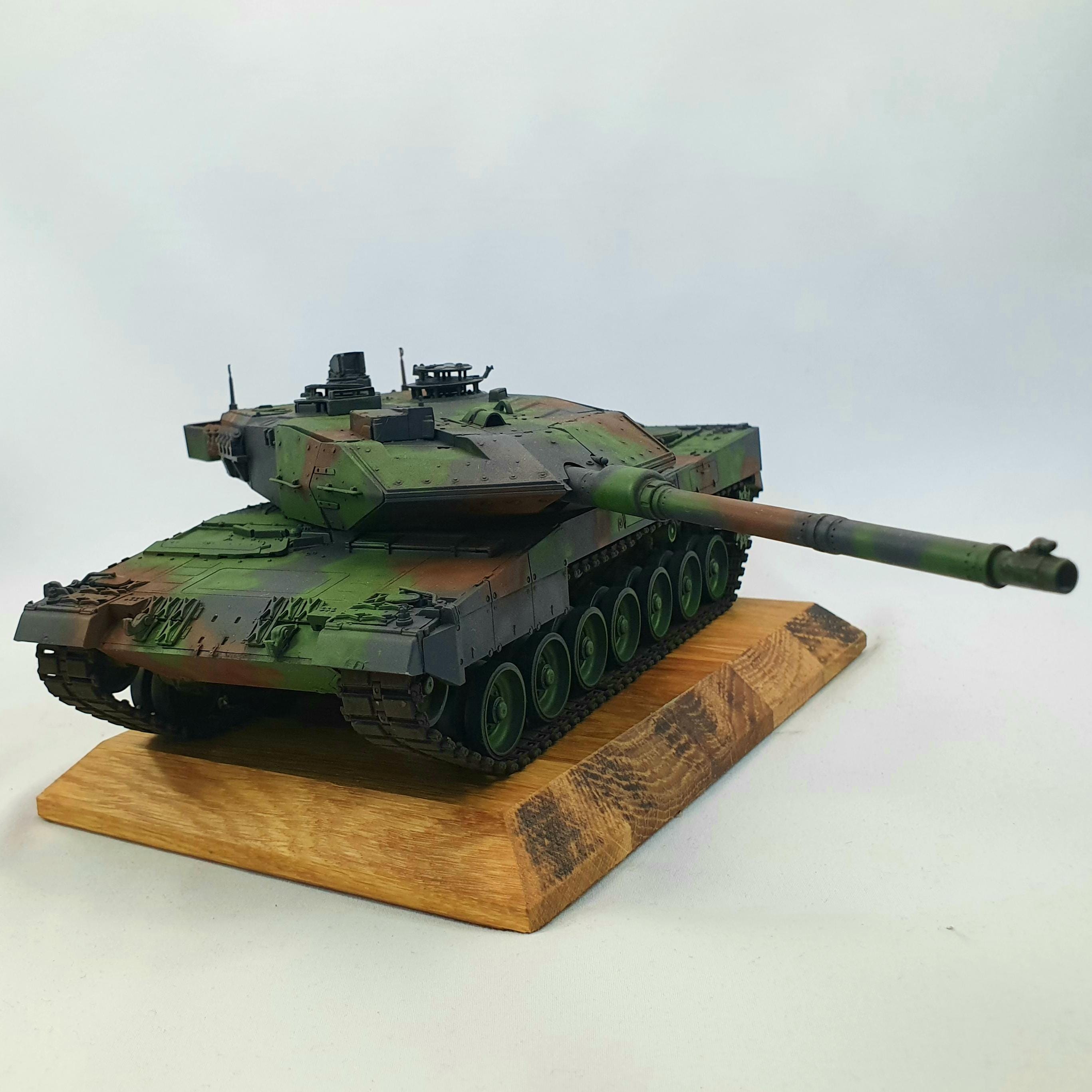 Leopard 2 A6 MBT 1:35 Scale Model With Display Base - Etsy