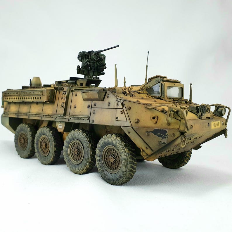 M1130 Stryker Command Vechicle 1:35 Scale Model - Etsy