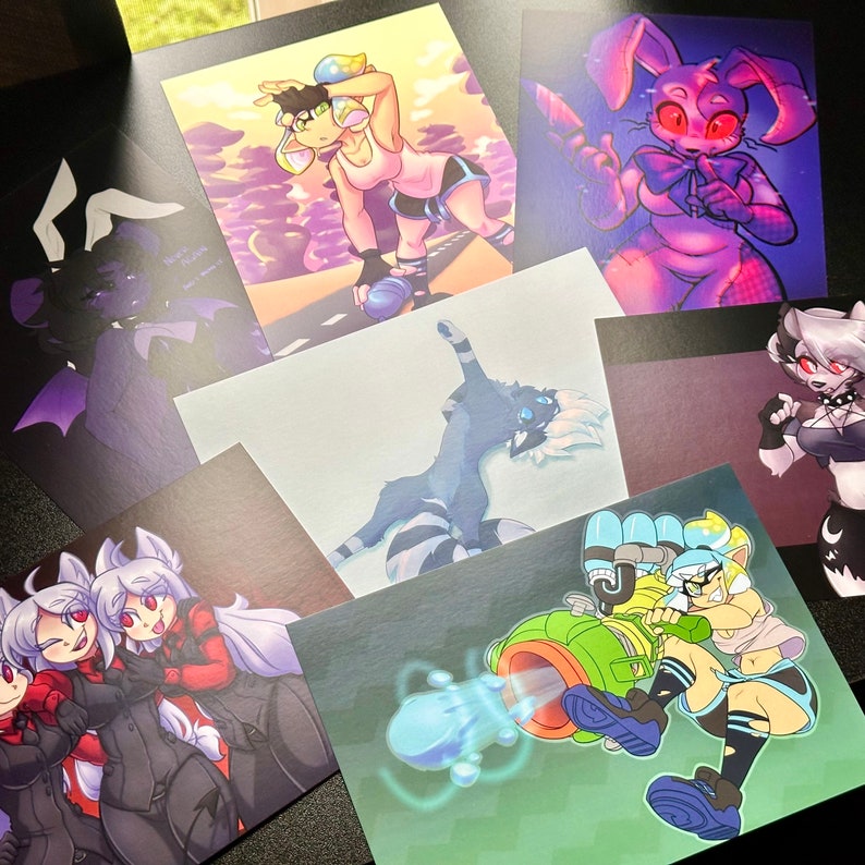 Loona Helluva Boss Mini Print - Etsy