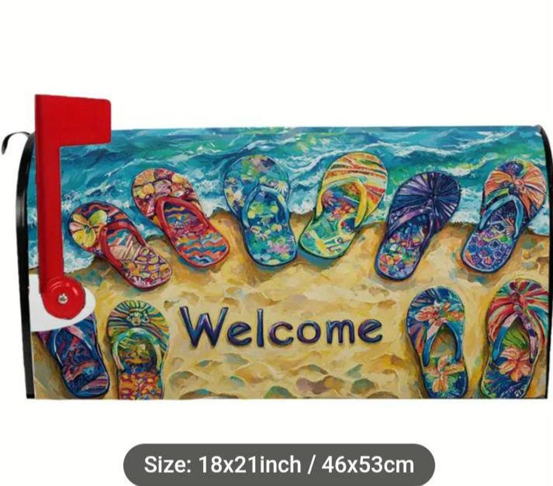 Ocean Theme Mailbox Wrap - Etsy