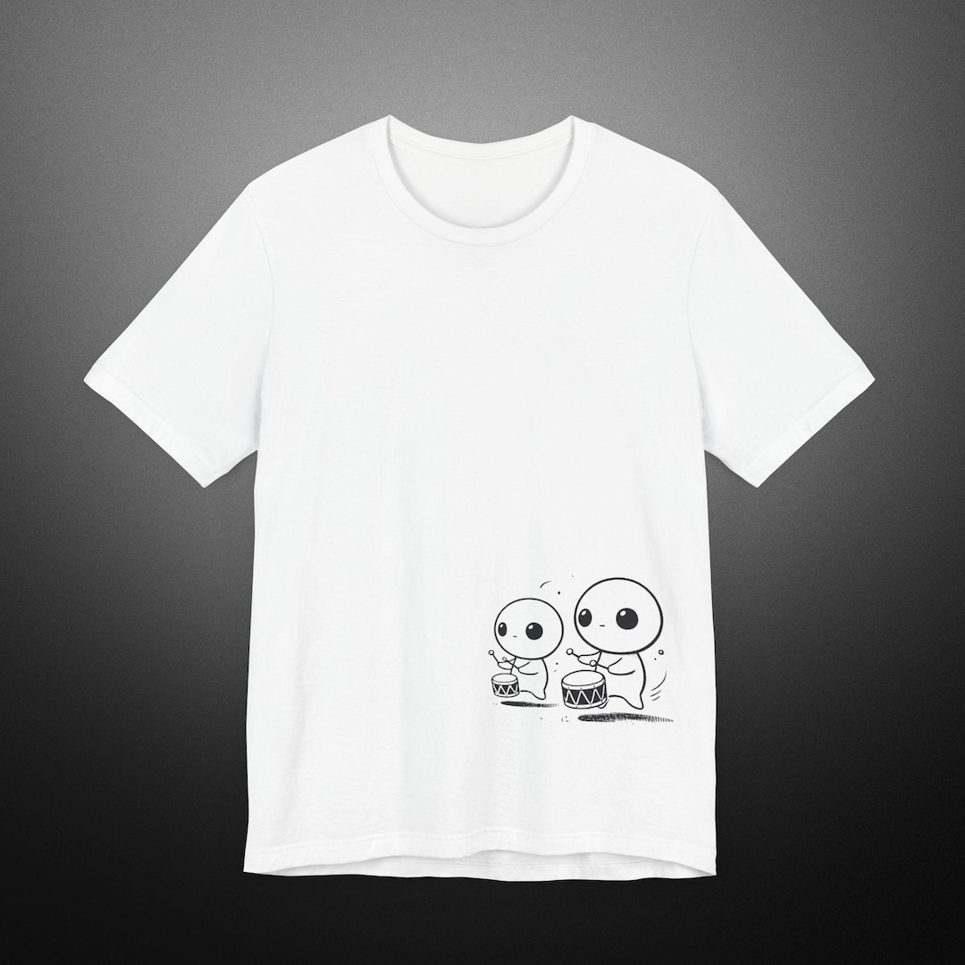 Taiko Drummer Duo T-shirt | Minimalist Traditional Japanese Art ...