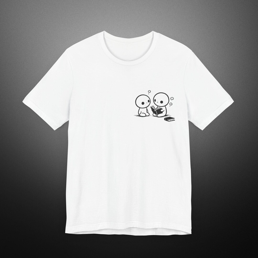 Storytime Comic T-shirt | Minimalist Reading Art Cozy Imaginative ...