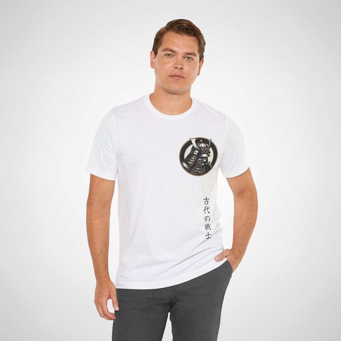 Bushido Samurai Tee Detailed Armor Design Japanese History Shirt ...