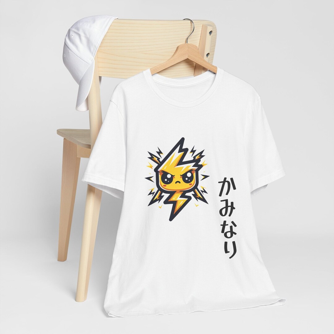 Lightning Elemental Chibi Shirt | Japanese Pop Culture Top Gamer's Bold ...