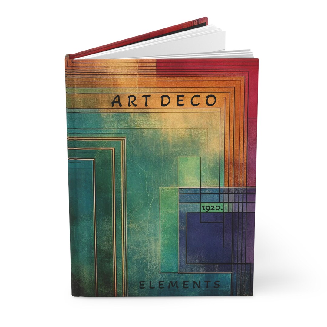 Vintage Art Deco 1920s Style Journal, Notebook, Diary, Sketchbook ...
