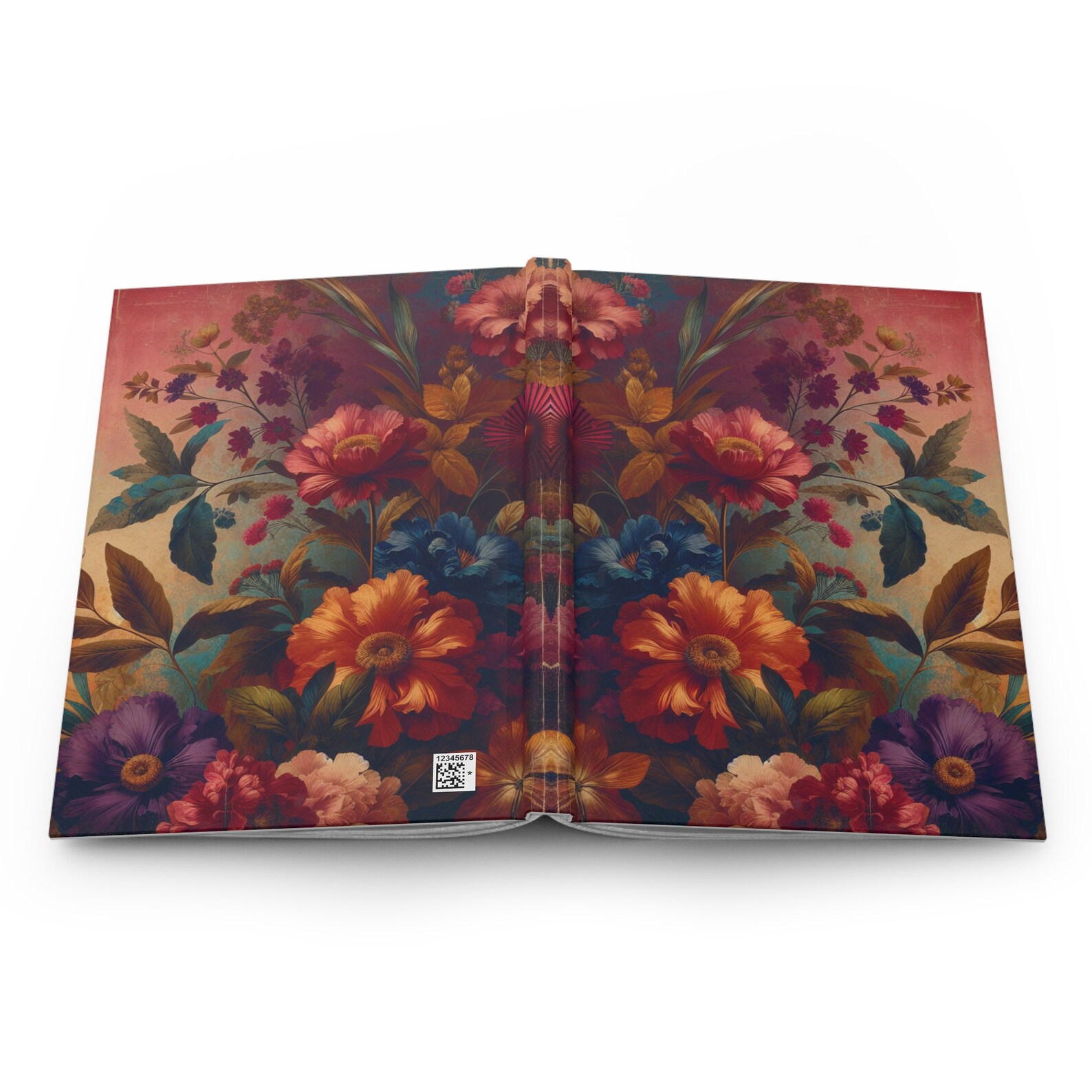 Beautiful Vintage Style Hard Cover Notebook - Etsy