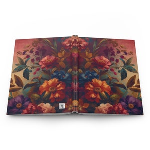 Beautiful Vintage Style Hard Cover Notebook - Etsy