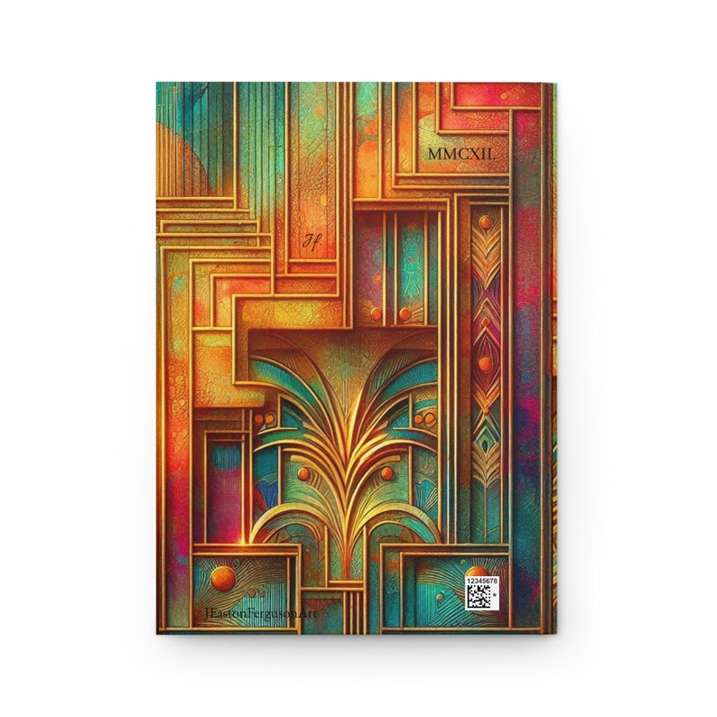 Art Deco 1920's 'revival' Style Hardcover Journal, Notebook, Diary ...
