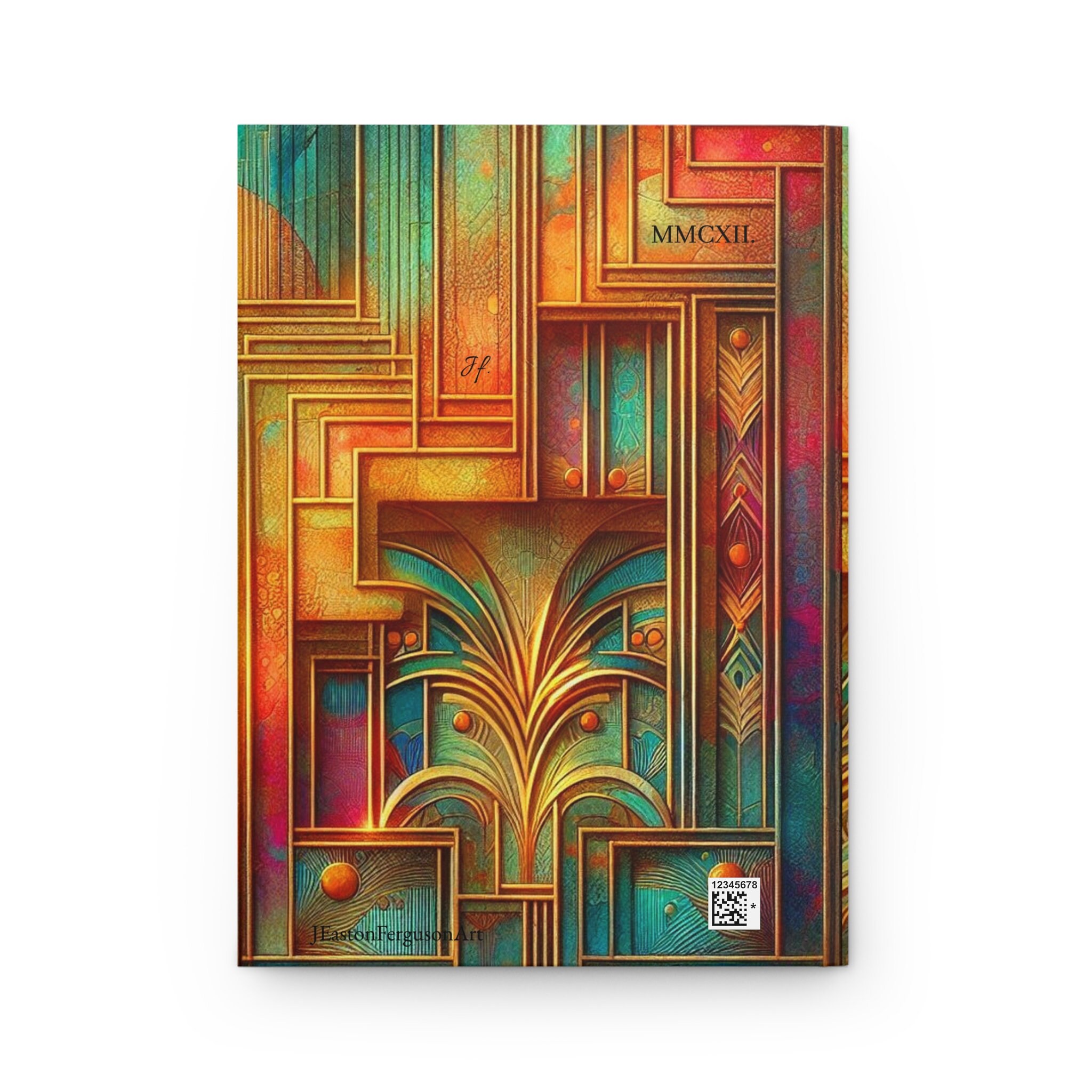 Art Deco 1920's 'revival' Style Hardcover Journal, Notebook, Diary ...