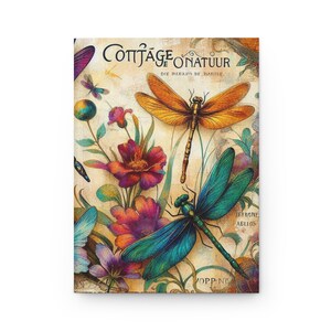 Cottage Core 'allure of Nature' Theme Hardcover Writing & Art Journal ...