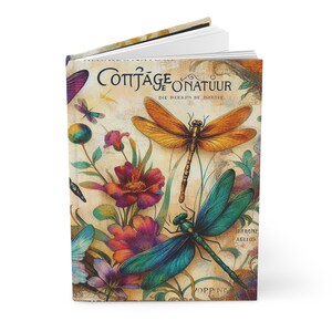 Cottage Core 'allure of Nature' Theme Hardcover Writing & Art Journal ...