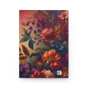 Beautiful Vintage Style Hard Cover Notebook - Etsy