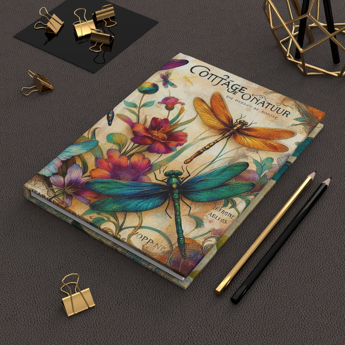 Cottage Core 'allure of Nature' Theme Hardcover Writing & Art Journal ...