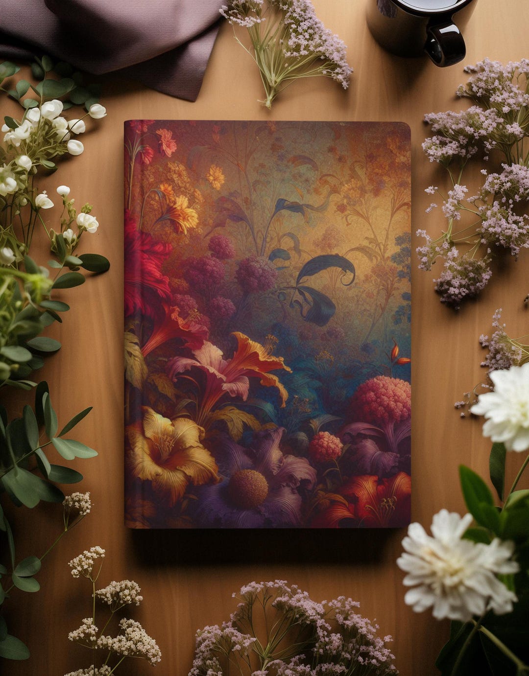 Beautiful Victorian Style Hardcover Journal Notebook - Etsy
