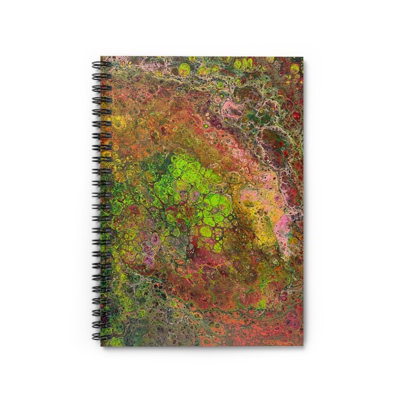 Beautiful Pastel Artsy Spiral Notebook - Etsy