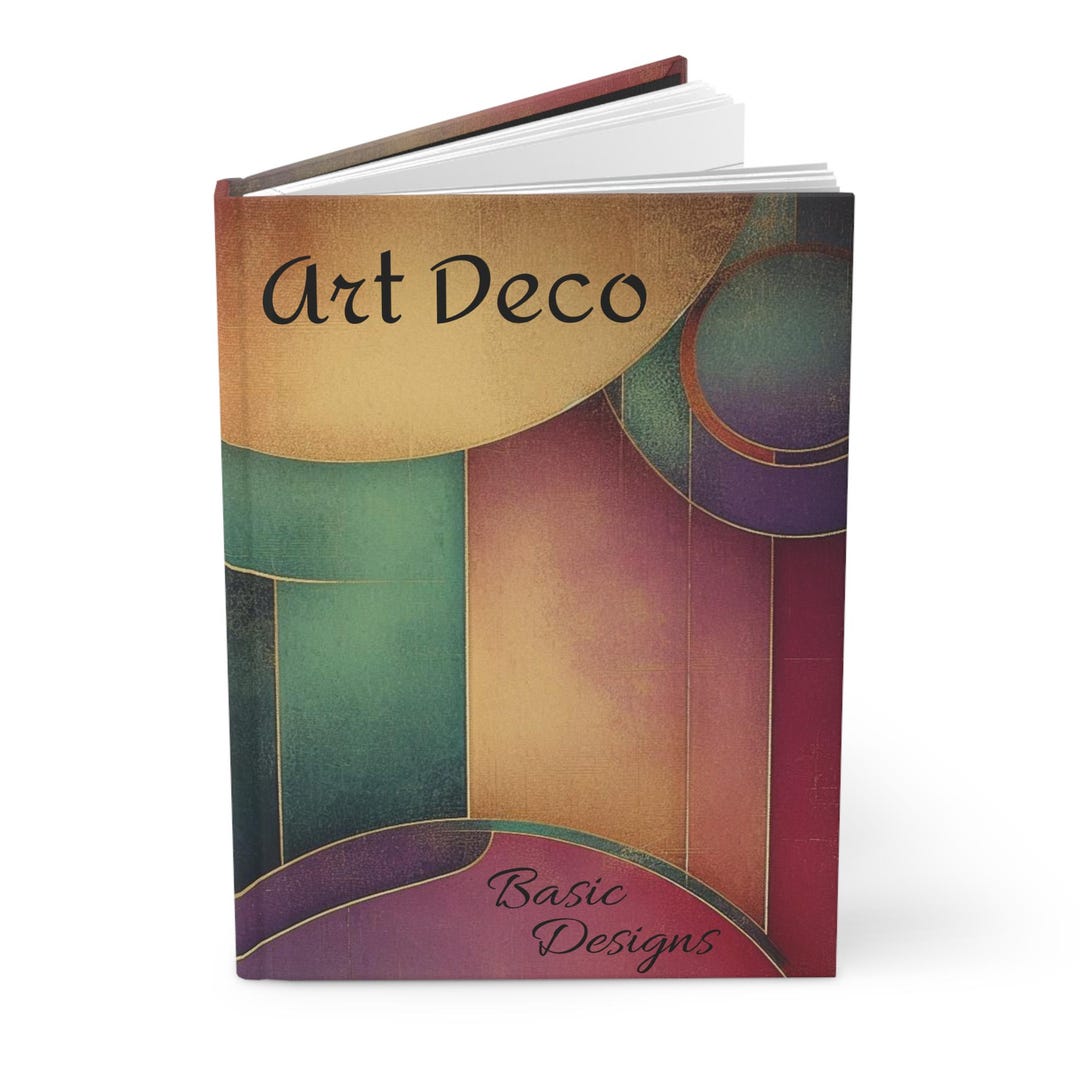 Beauty of Simplistic Art Form 1920s Art Deco Hardcover Notebook - Etsy
