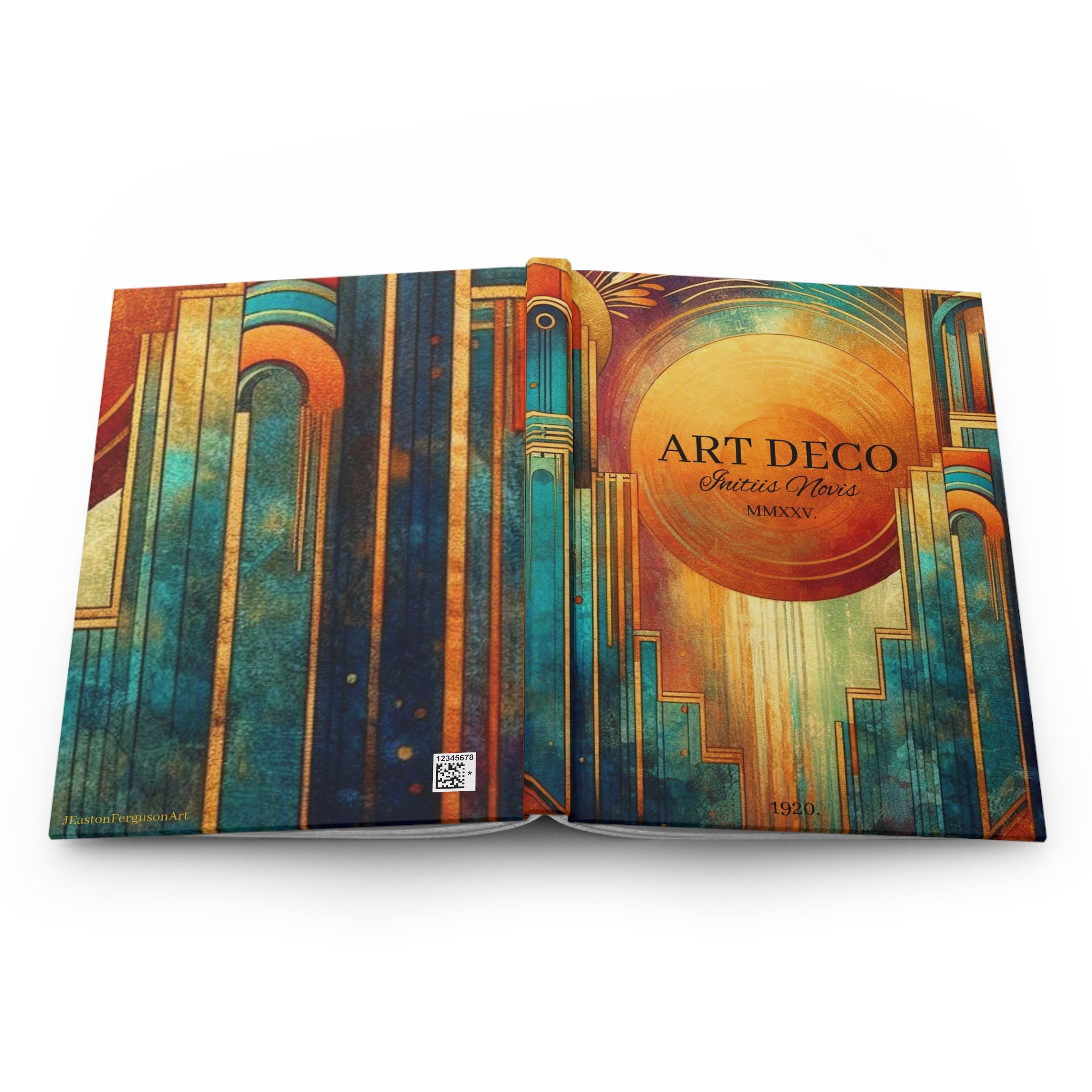 Vintage Art Deco 1920s Style Journal, Notebook, Diary, Sketchbook ...