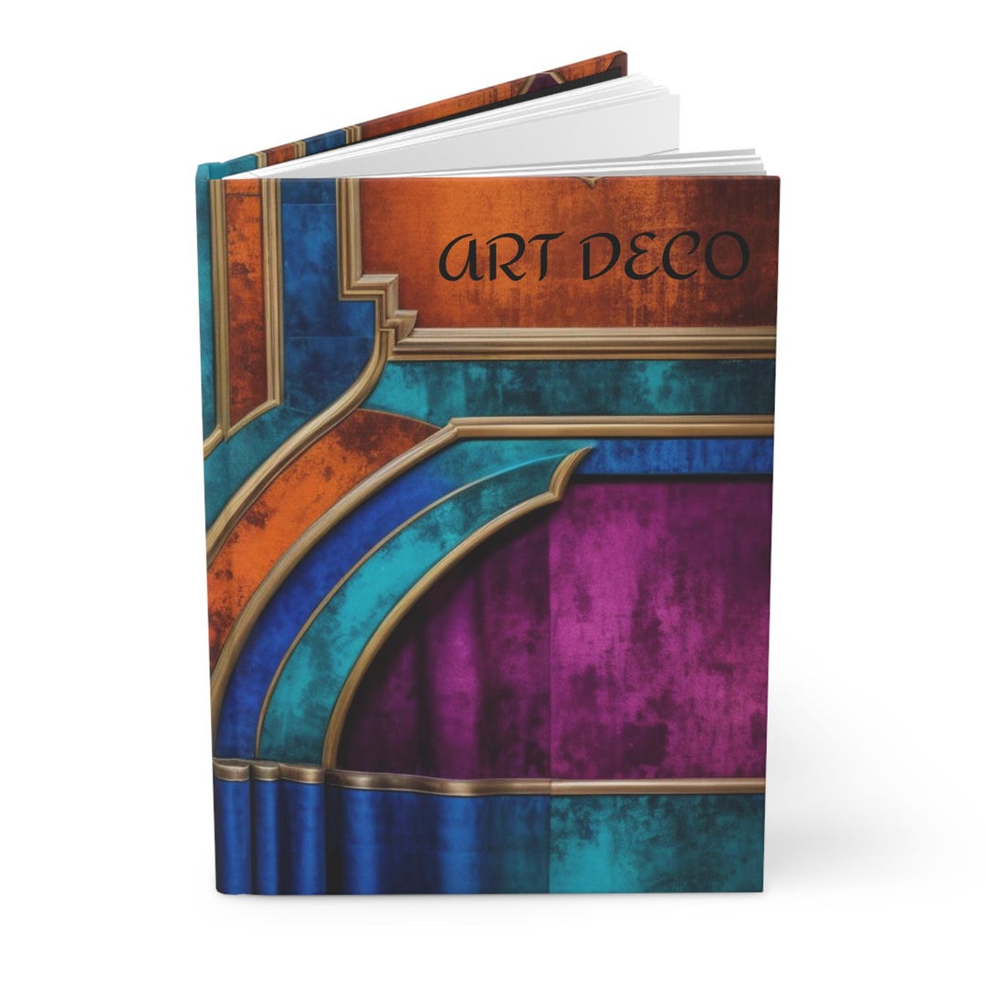Vintage 1920s Art Deco Style Journal Notebook - Etsy