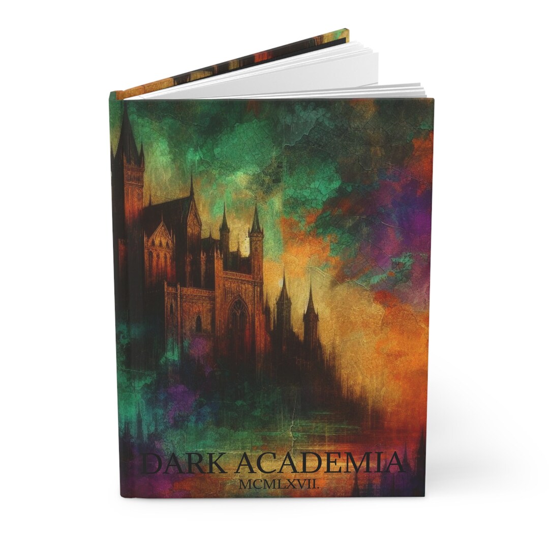 Gothic 'dark Academia' Hardcover Journal, Sketch Notebook - Etsy