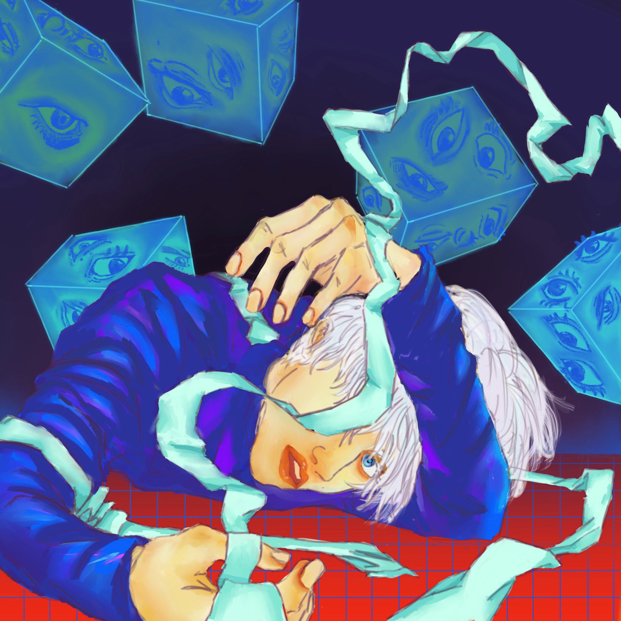 Jujutsu Kaisen Gojo Satoru Prison Realm - Etsy