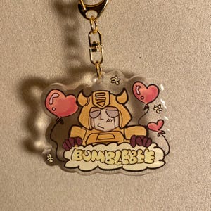 Transformers Valentines Keychains - Etsy
