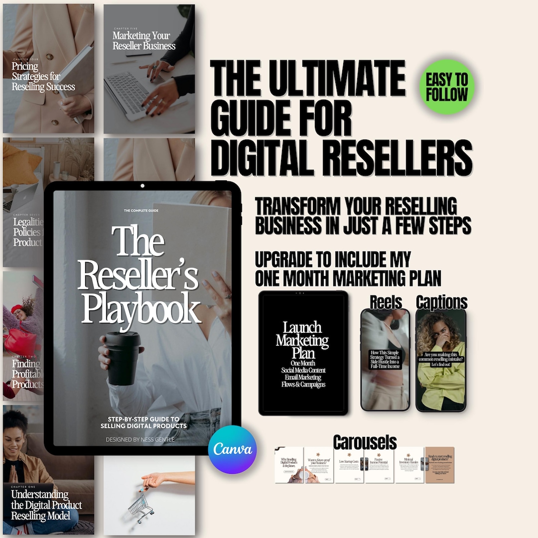 The Reseller's Playbook Ultimate Guide for Digital Resellers Strategy ...