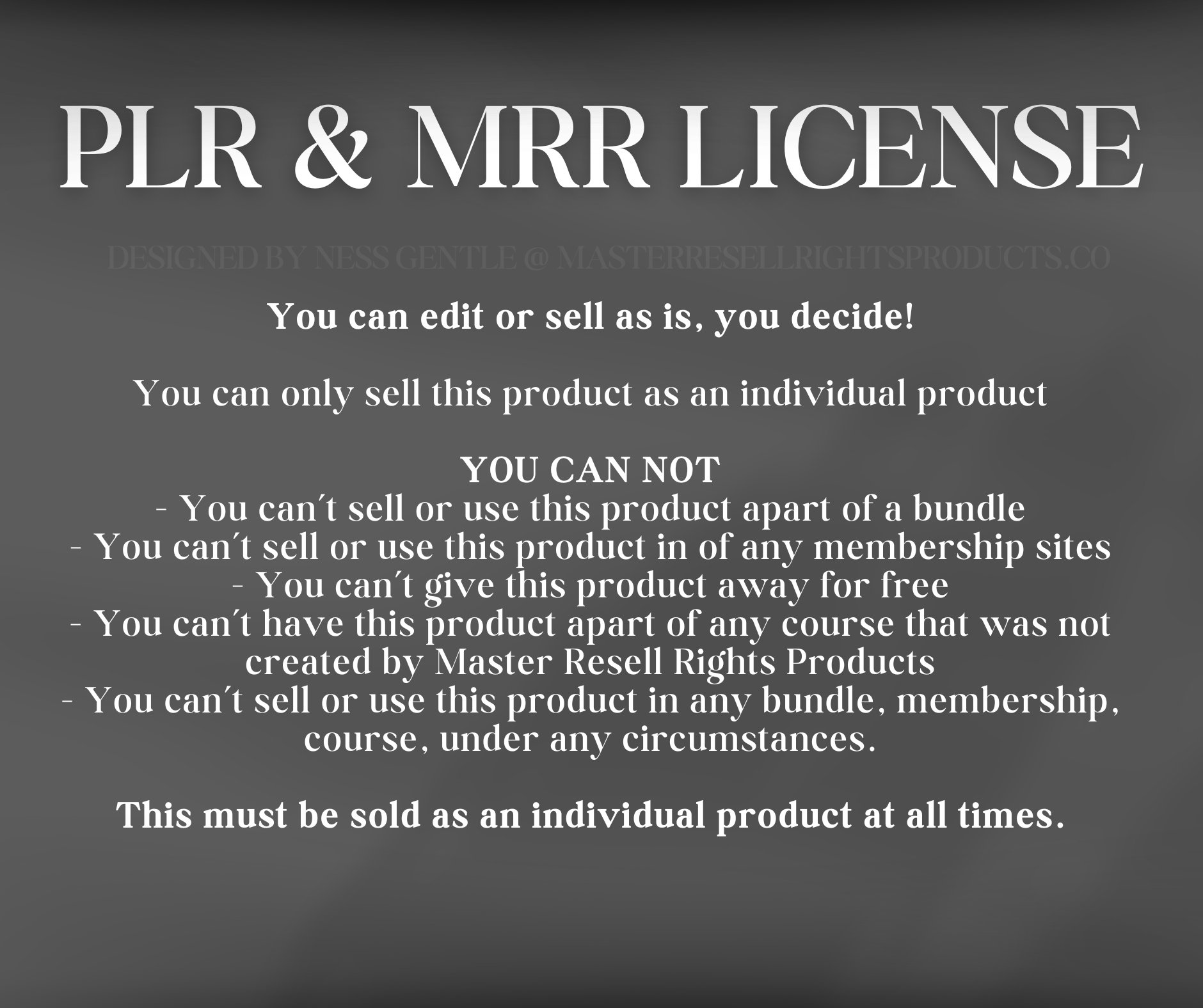 The Viral Vibe With Master Resell Rights Master Resell Rights MRR & PLR ...