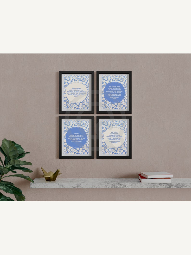 Benson Boone Lyric Posters Pack of 4 Downloadable Print Bundle - Etsy