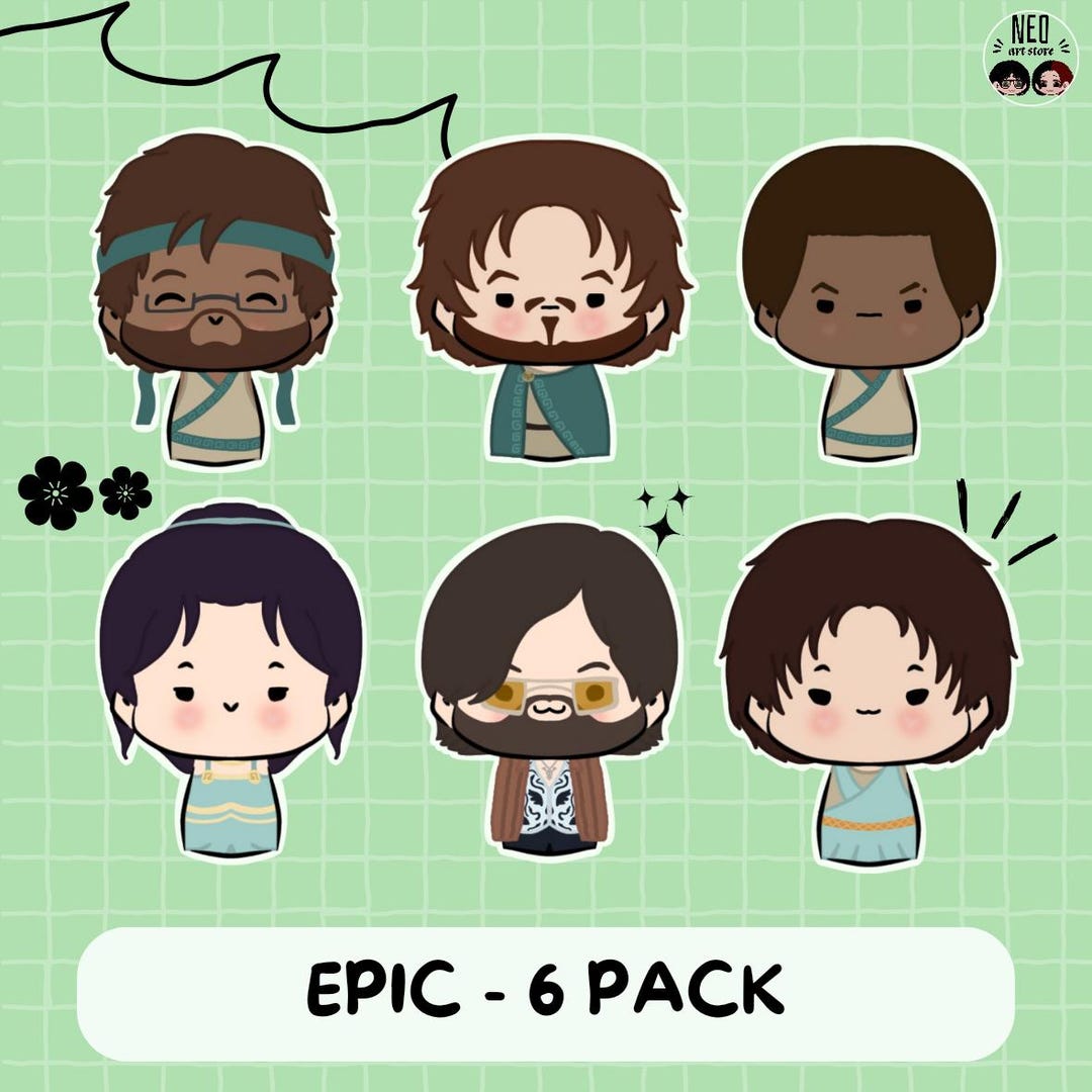 Epic: the Musical Sticker Pack - Etsy