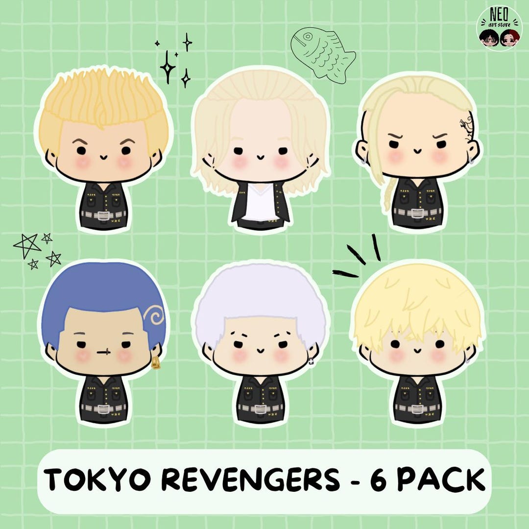 TOKYO REVENGERS Sticker Pack - Etsy