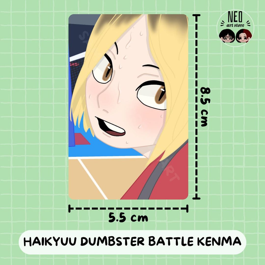 HAIKYUU PHOTOCARD Kenma - Etsy