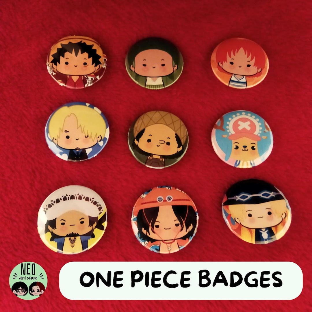 ONE PIECE BADGES Badges - Etsy