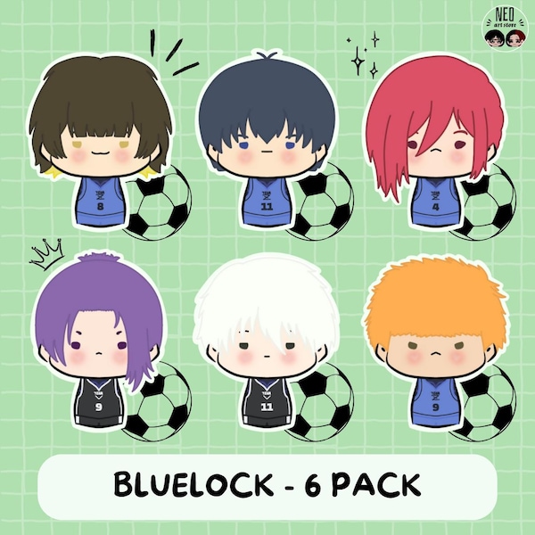 Bluelock Stickers - Etsy