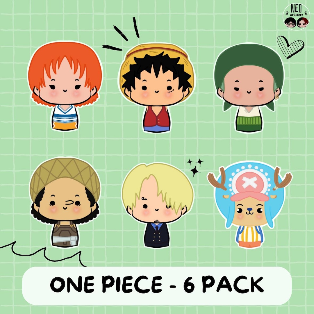 ONE PIECE Sticker Pack - Etsy