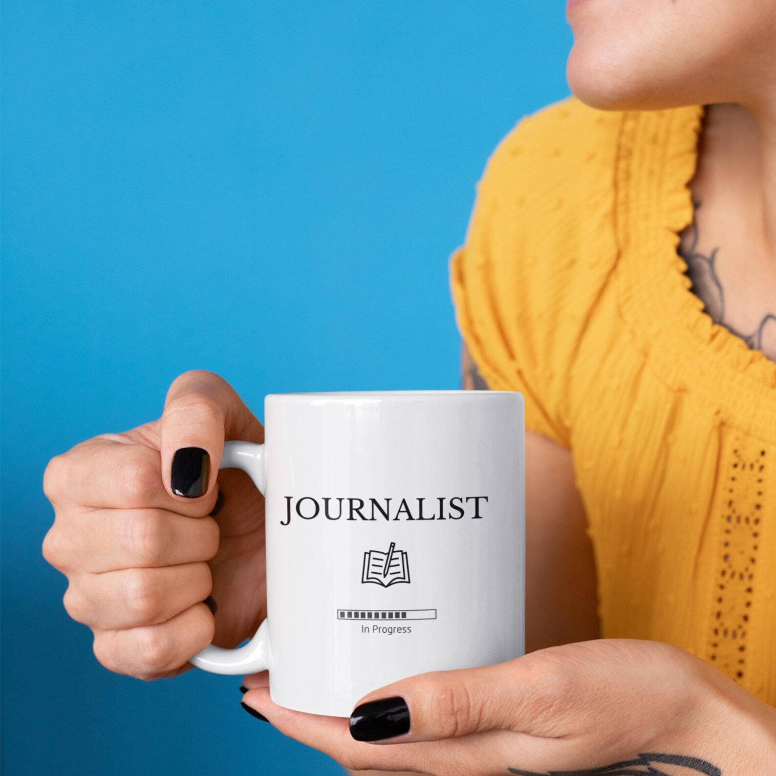 Personalised Journalist Mug, Future Journalist Gift, Journalist in ...