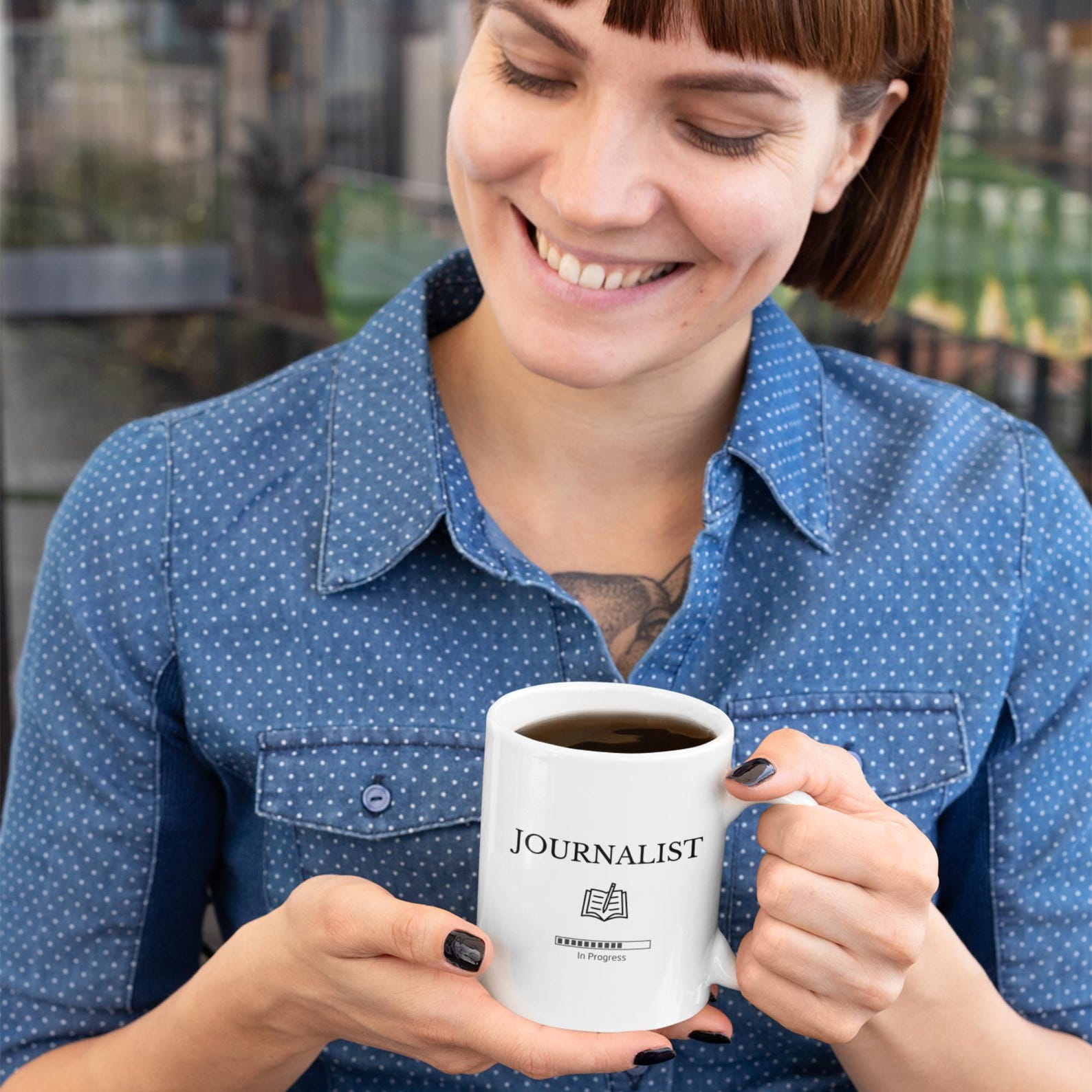 Personalised Journalist Mug, Future Journalist Gift, Journalist in ...