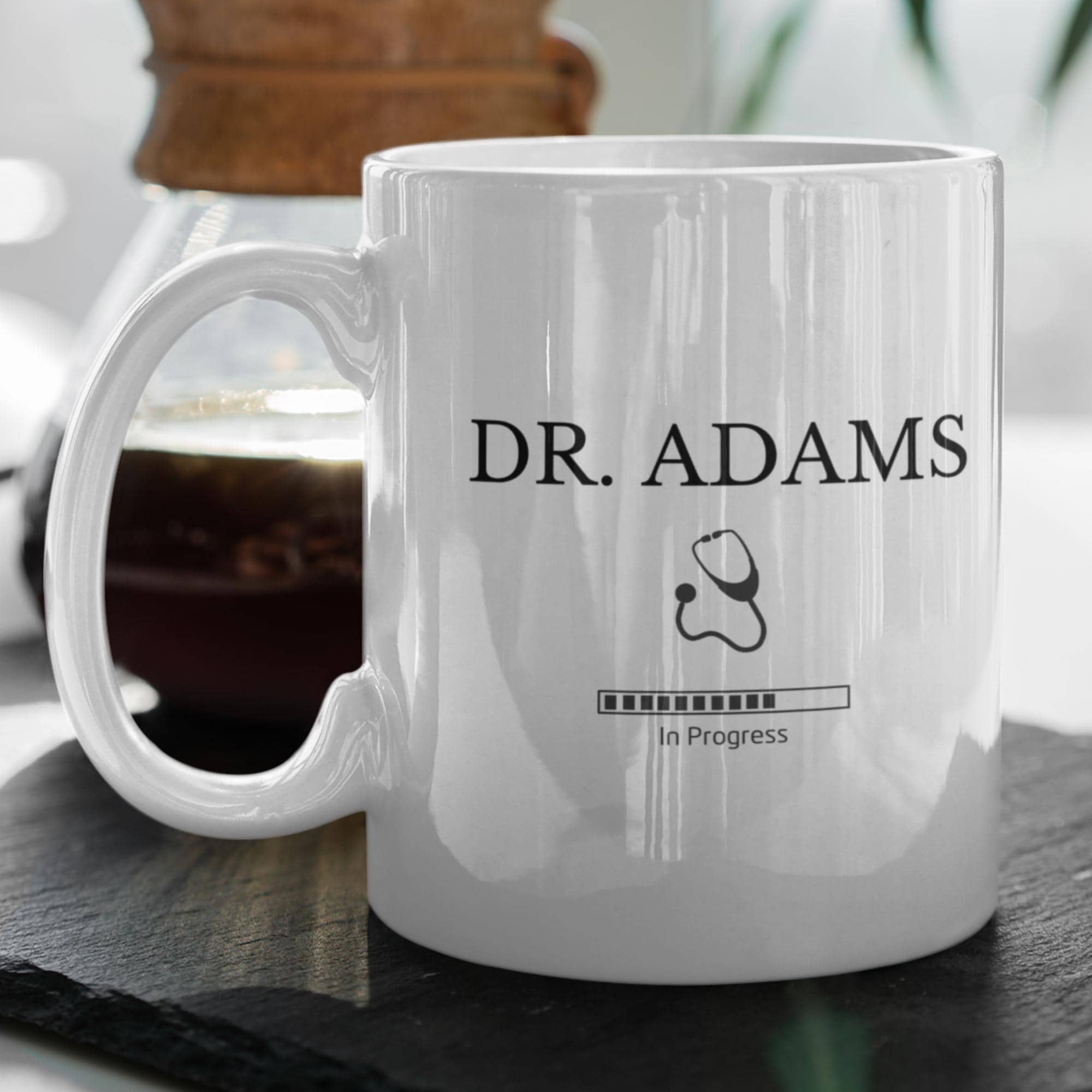 Personalised Doctor Mug, Funny Future Doctor Gift, Doctor in Progress ...