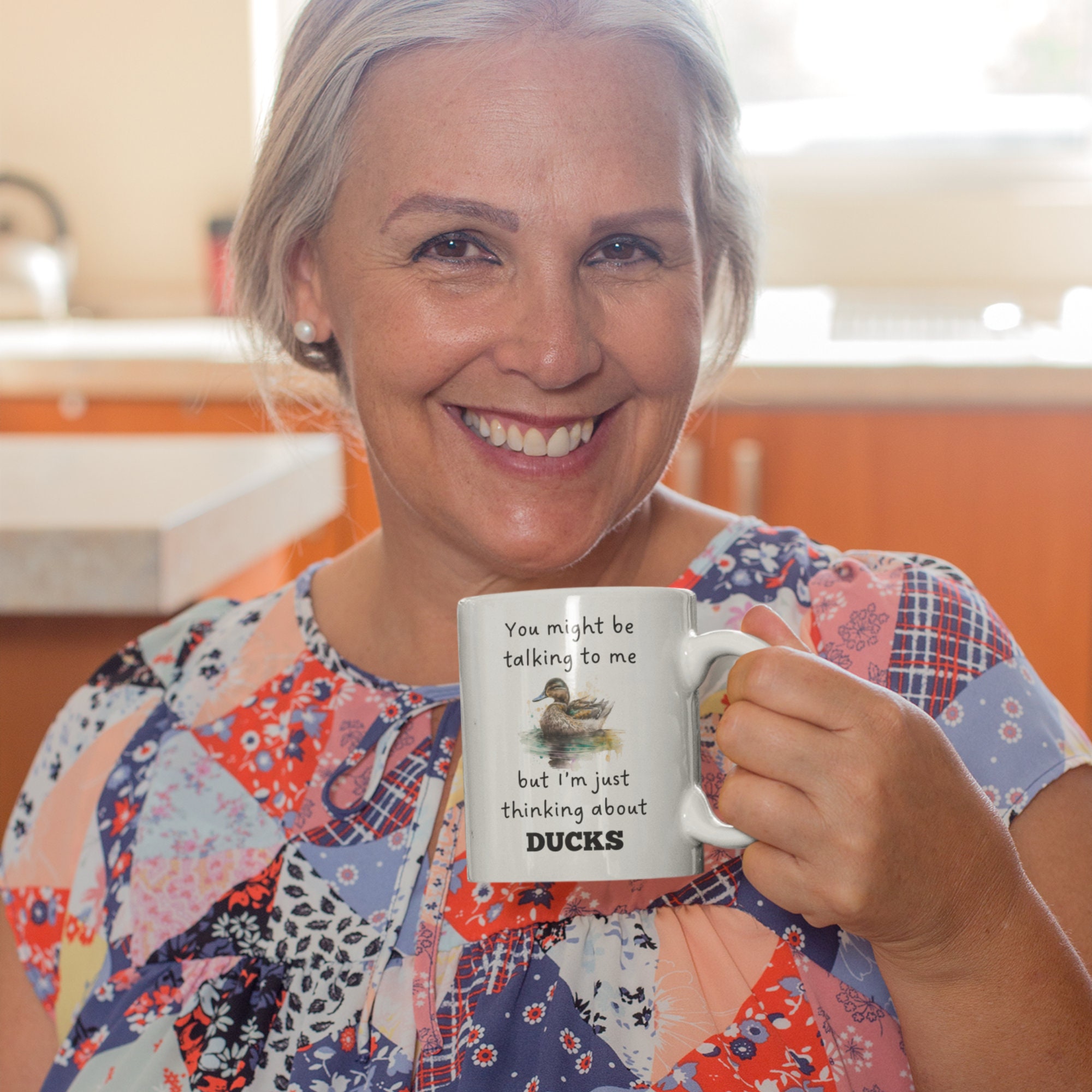 Thinking About Ducks Mug, Ducks Gift, Duck Mug, Funny Duck Gifts, Ducks ...