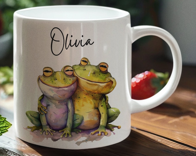 Frog Gifts, Gifts for Frog Lovers, Personalised Mugs, Custom Mug ...