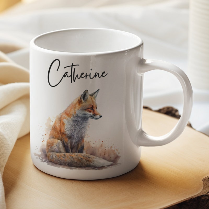 Fox Mug - Etsy
